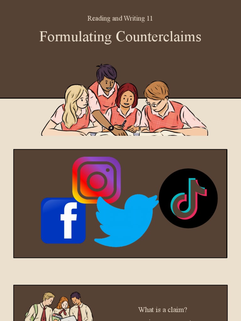 Formulating Counterclaims | PDF | Argument | Reason