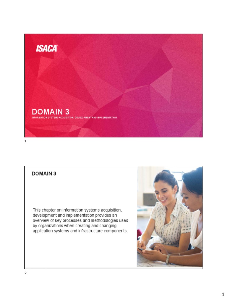 CISA Domain 3: Acquisition & Implementation | PDF | Business | Computers