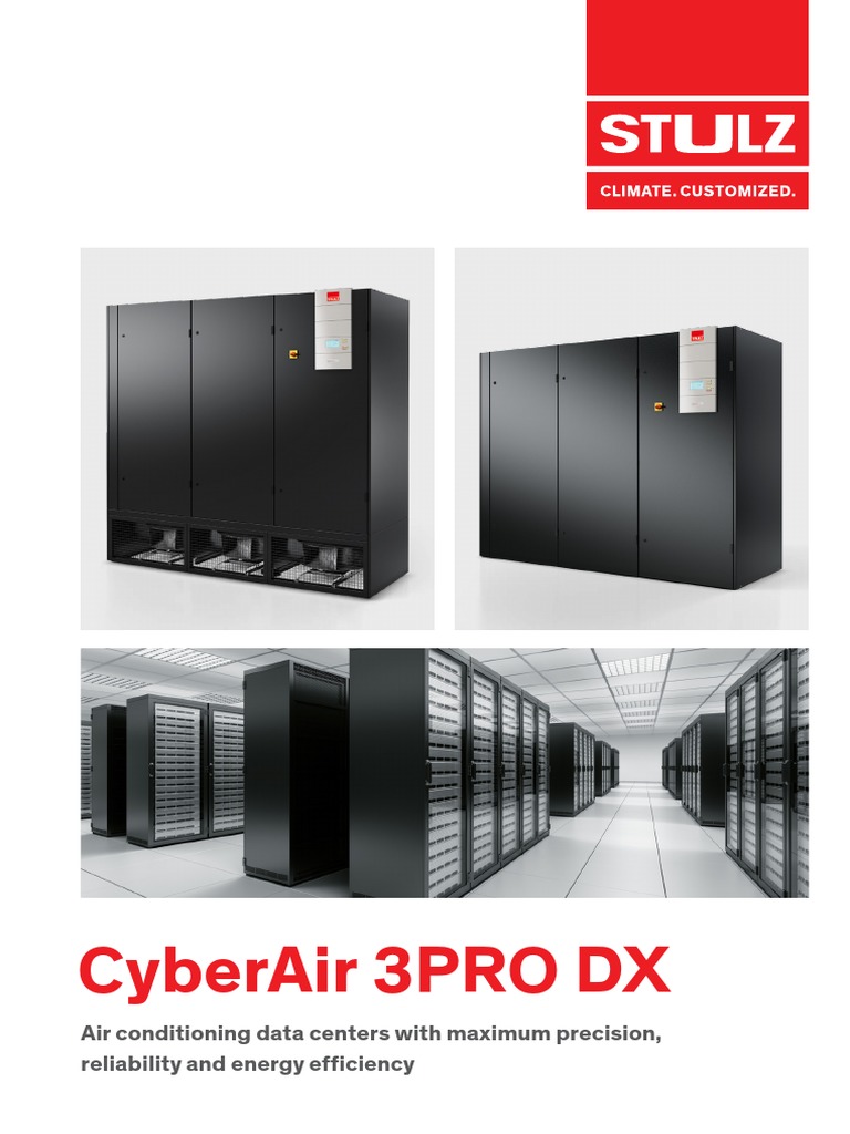 Stulz Cyberair 3pro DX Brochure 2303 en | PDF | Air Conditioning | Data Center