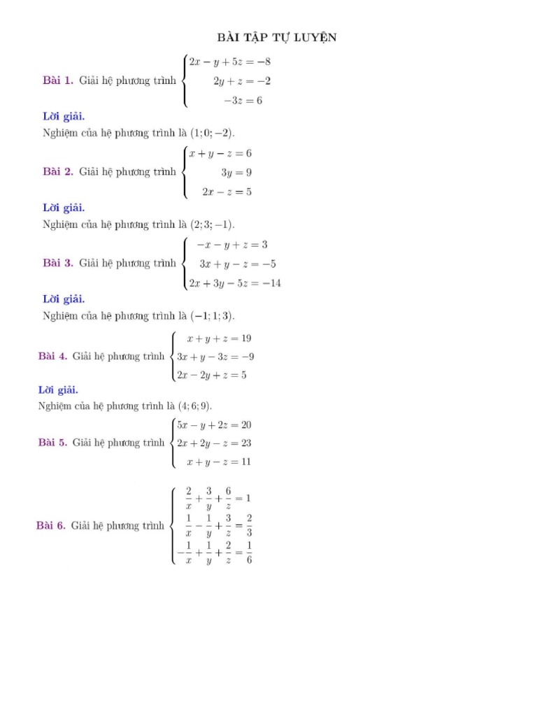 Cd10.giai HPT Bac Nhat 3an | PDF