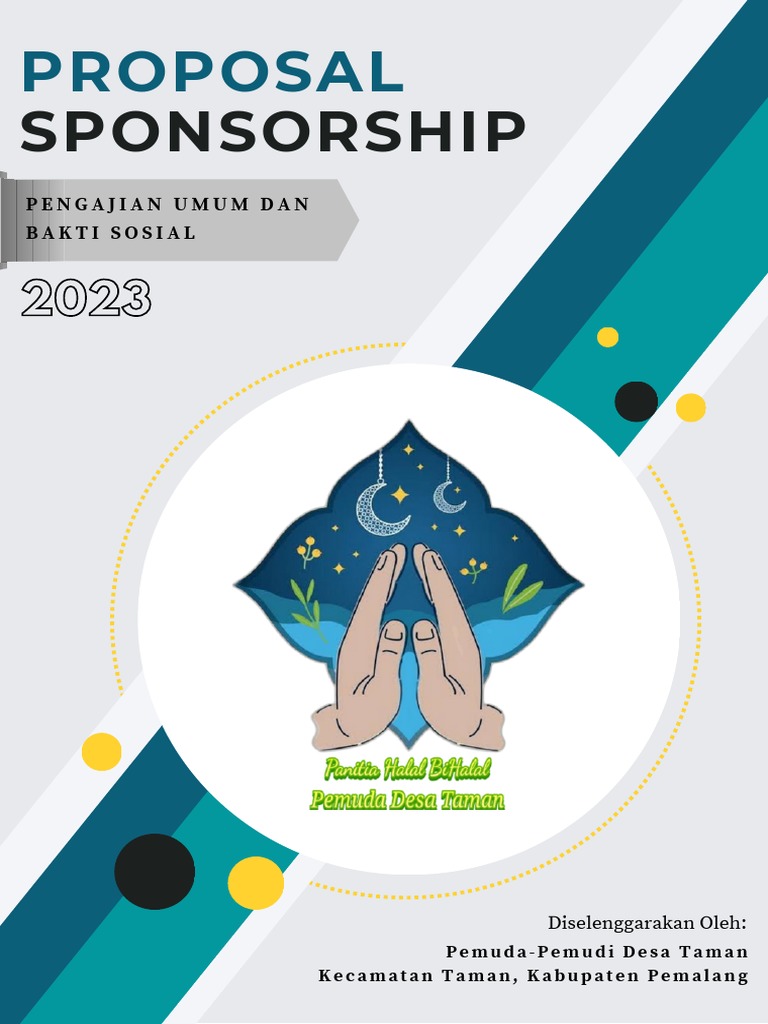 Proposal Sponsorship - Pengajian Umum Dan Bakti Sosial 2023 | PDF