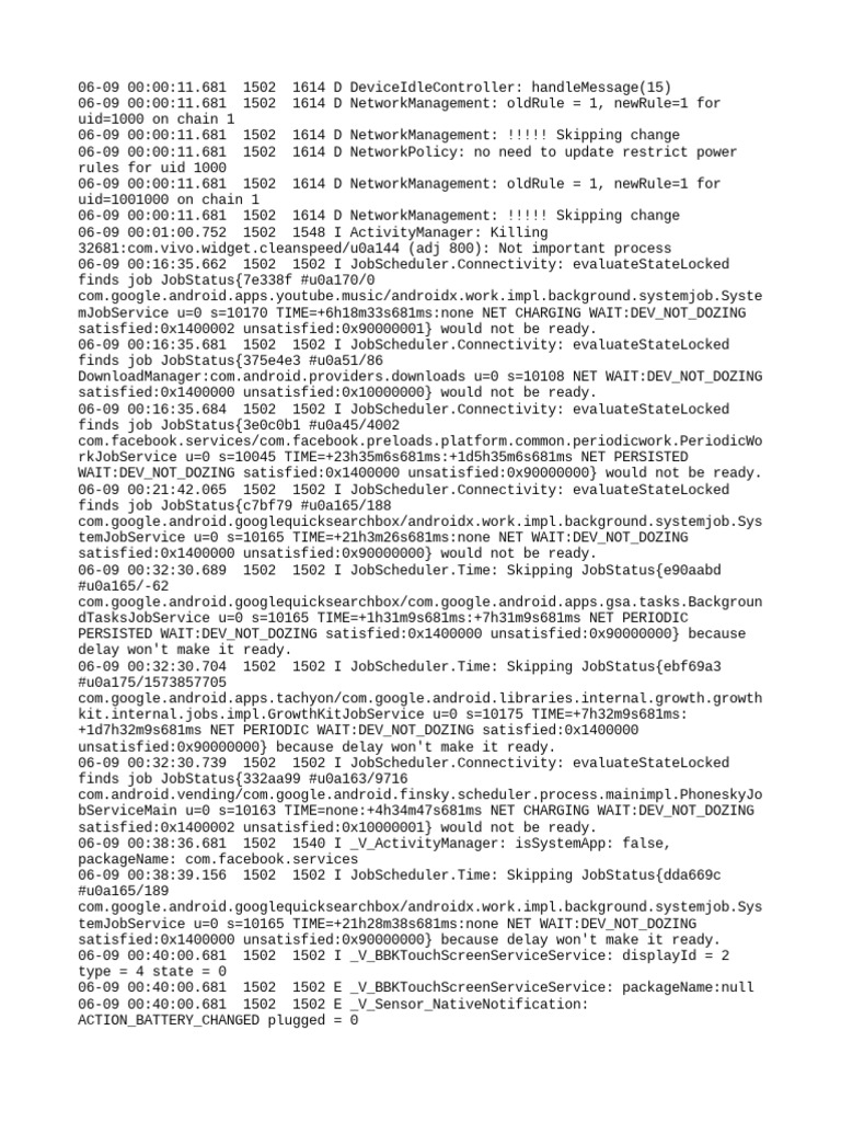 Log | PDF | Mobile Software | Software Engineering