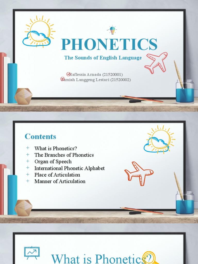 New Phonetics Presentation | PDF | Phonetics | Speech