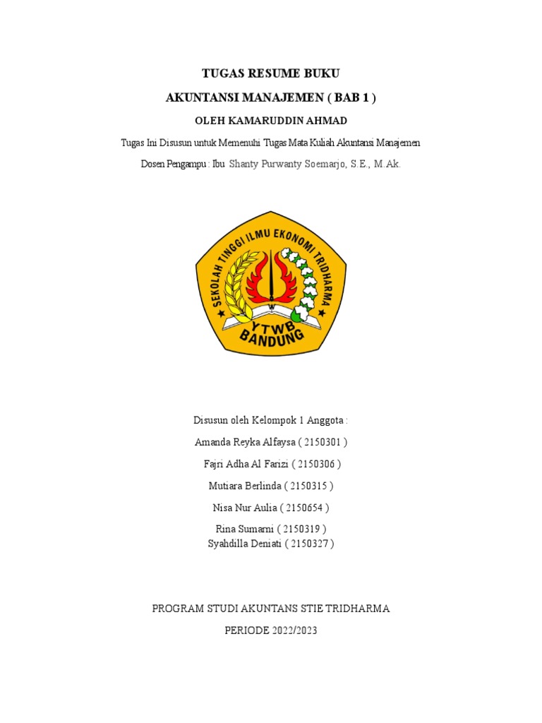 Tugas Resume Buku | PDF