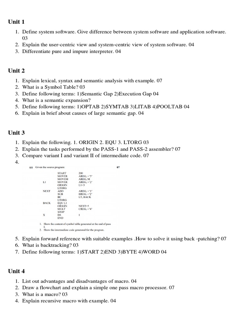 SS GTU Question Bank | PDF