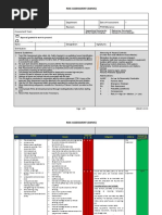 Roofing Risk Assessment and Controls | PDF | Risk Assessment | Hazards
