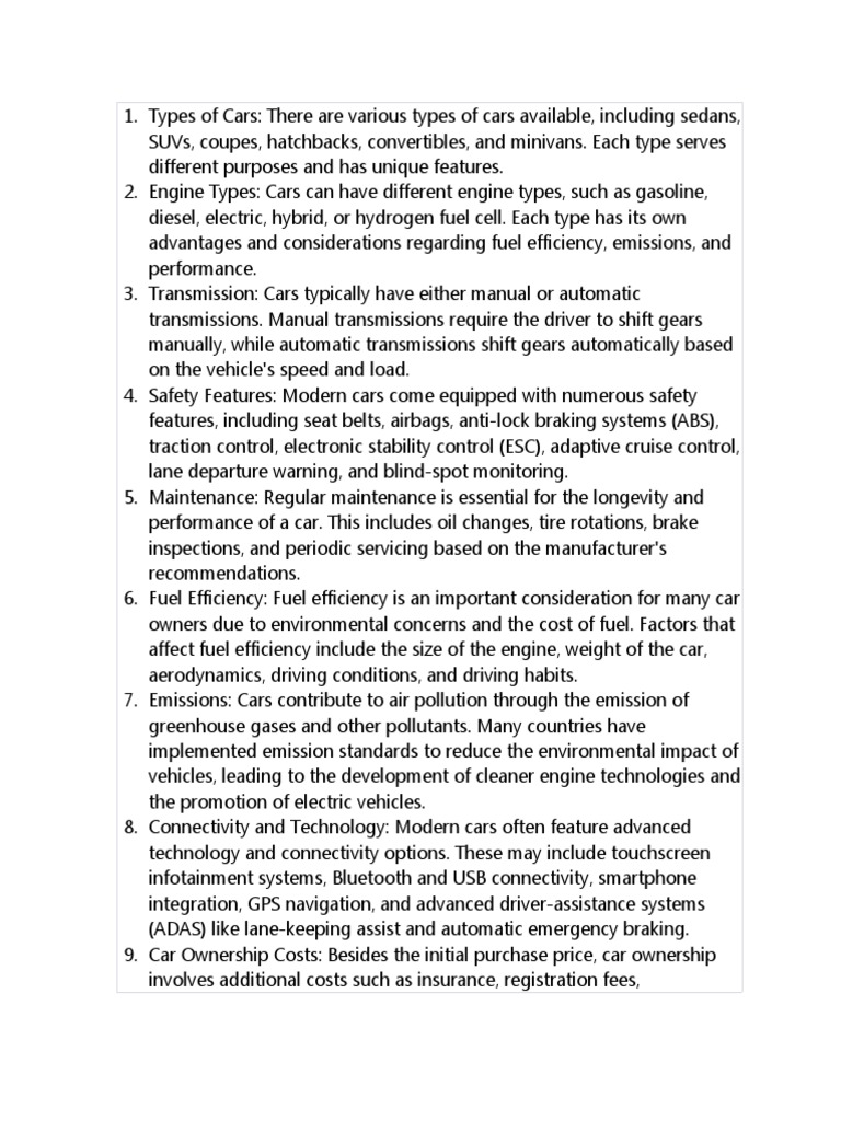 Car | PDF | Car | Vehicles