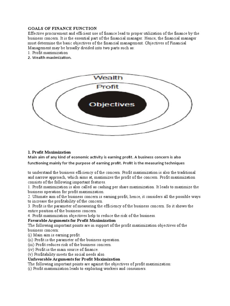 Profit and Wealth Max Notes | PDF | Wealth | Profit (Economics)