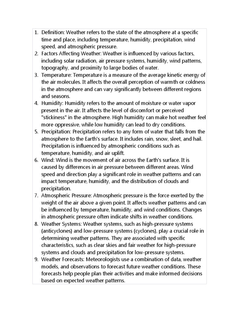 Weather | Download Free PDF | Weather | Atmosphere Of Earth Weather | Download Free PDF | Weather | Atmosphere Of Earth