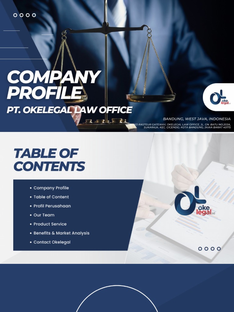 Company Profile PT. Okelegal Law Office | PDF