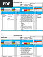 Generic Risk Assessment For Forklift | PDF | Forklift | Risk