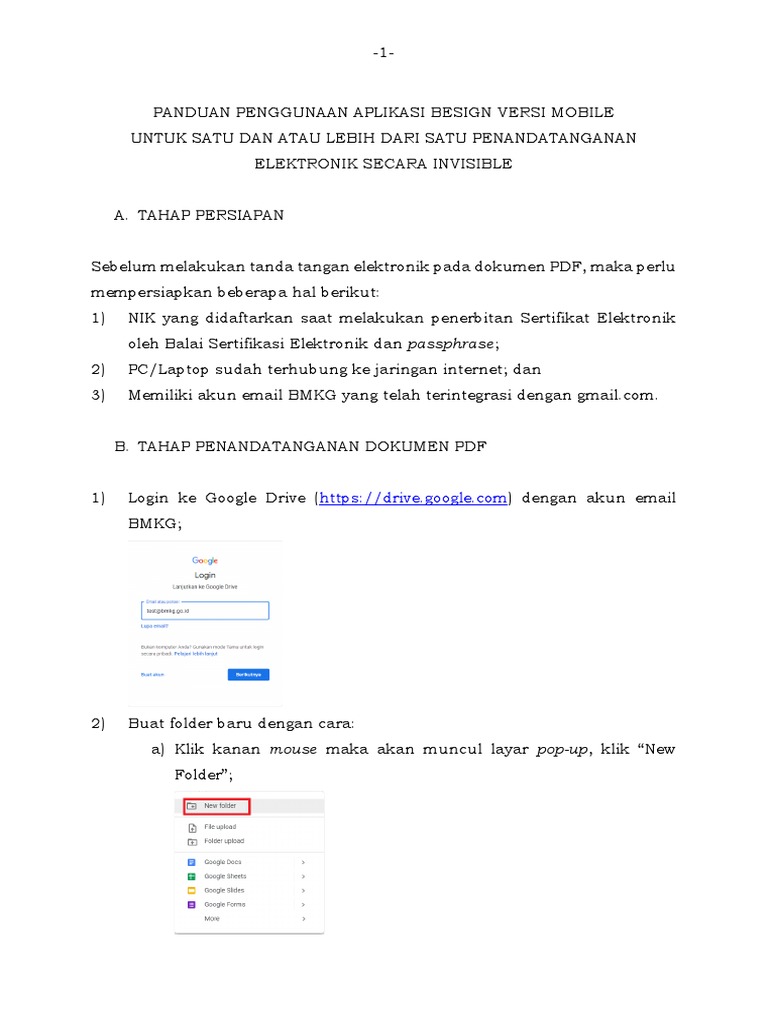 Panduan Besign - v3 Invisible | PDF