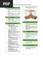 Geography Notes - Vulcanicity | PDF | Volcano | Lava