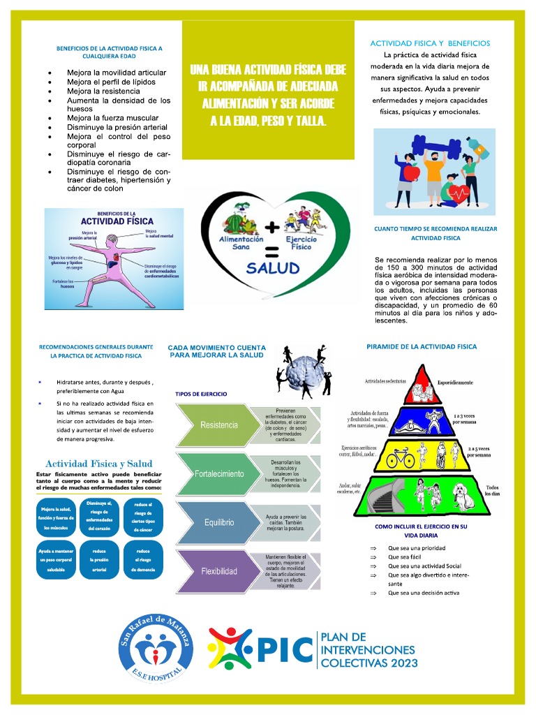 Poster Actividad Fisica | PDF