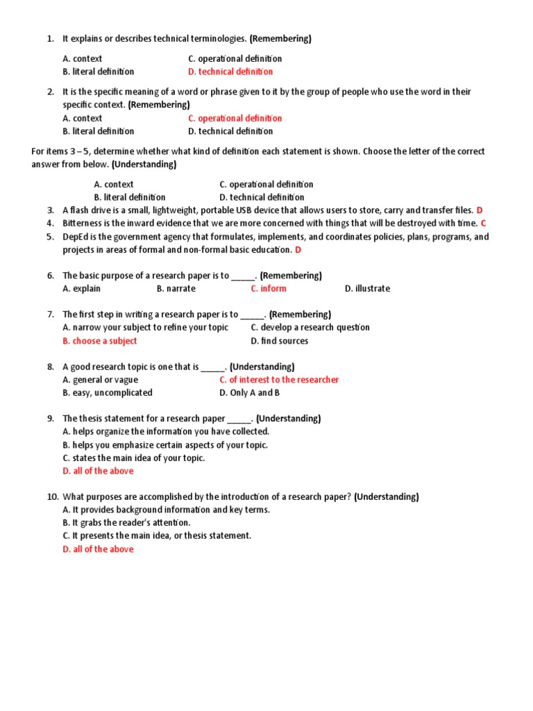 Semi Final Test English 10 | PDF