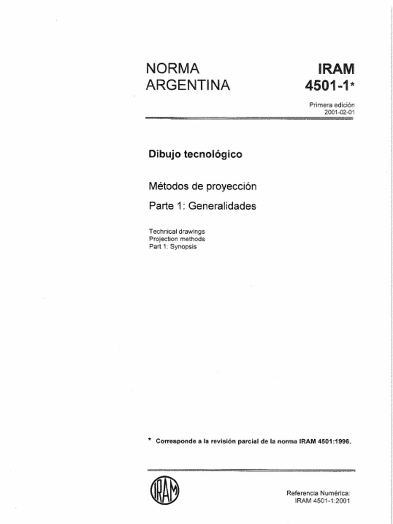IRAM 4501-1, 2 y 3 | PDF