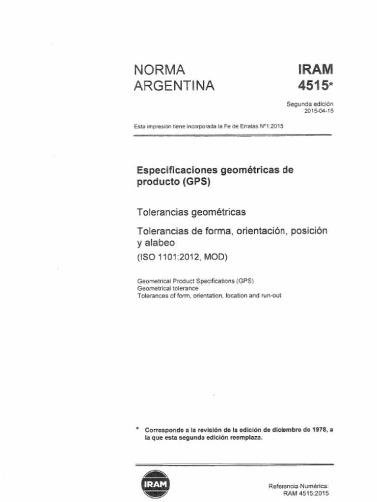 Iram 4515 | PDF