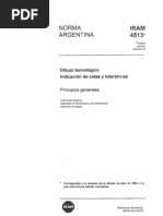 Norma IRAM 4505 - Escalas | PDF