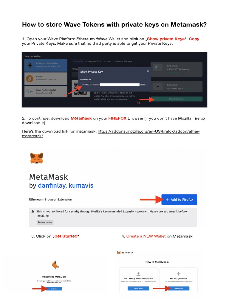 Instrukcja Metamask | PDF
