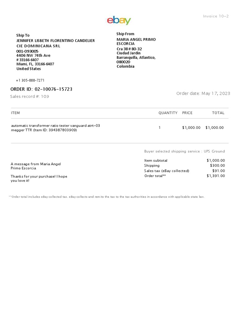 Invoice Vanguard | PDF