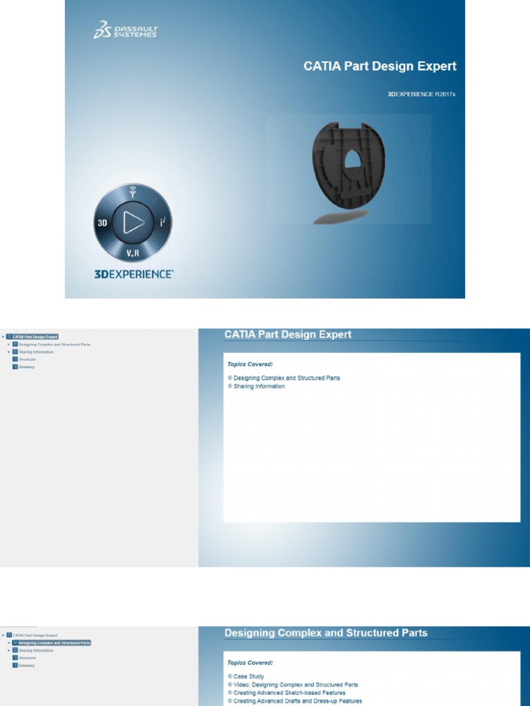 CATIA Part Design Expert | PDF