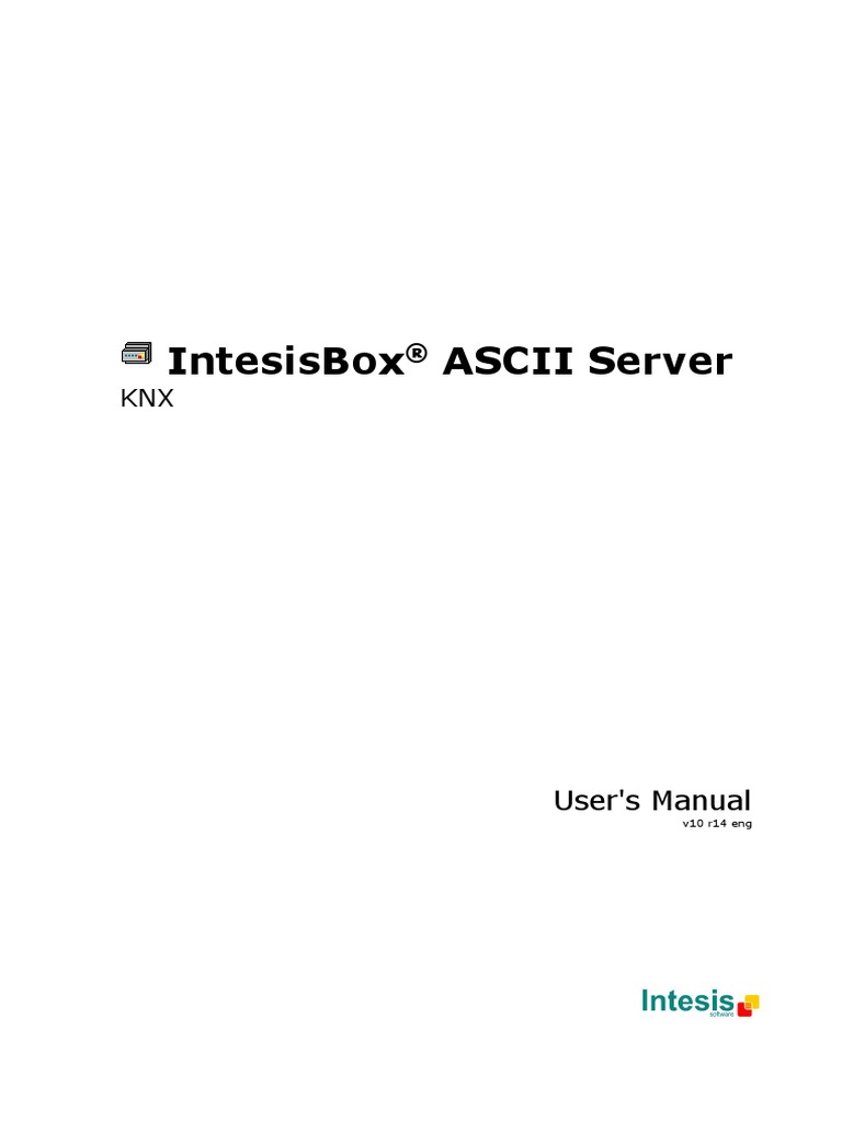 Intesisbox Ibox-Ascii-Knx User Manual en D | PDF | Port (Computer ...