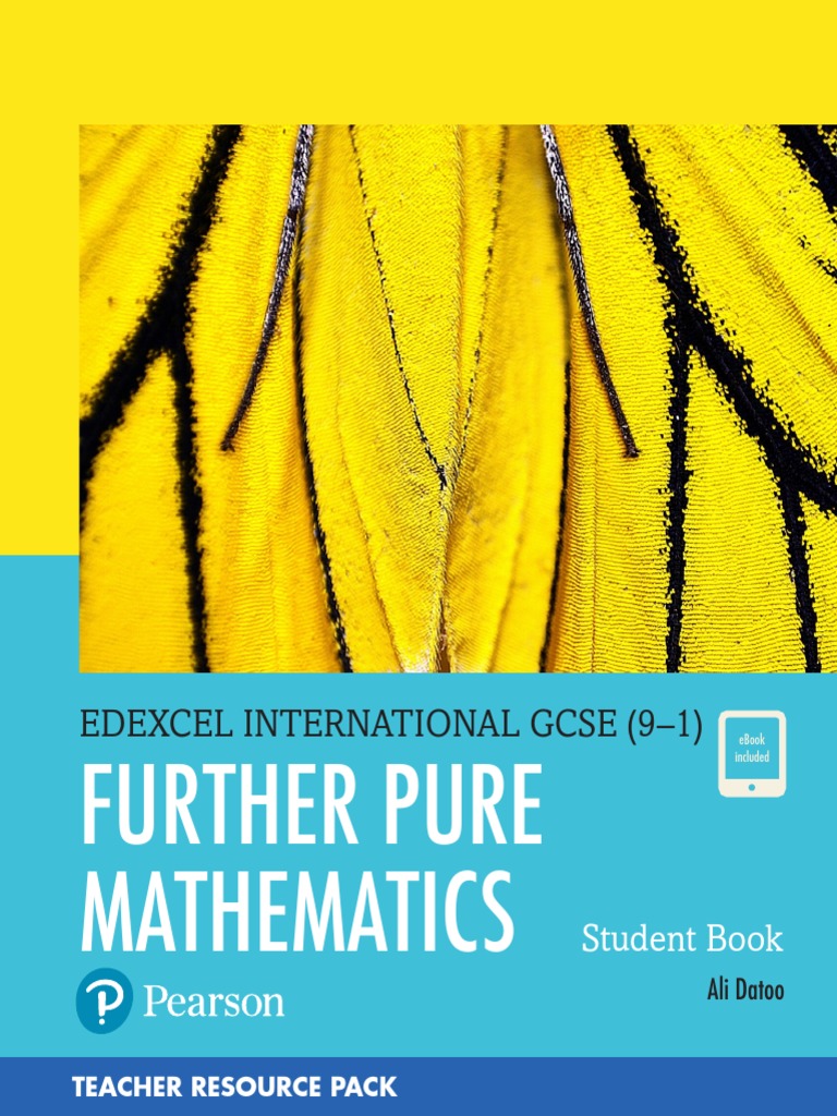 International GCSE Further Pure Mathematics Teacher Resource Pack ...