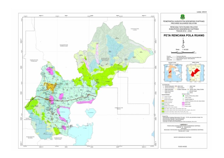 RTRW Sidrap Peta | PDF