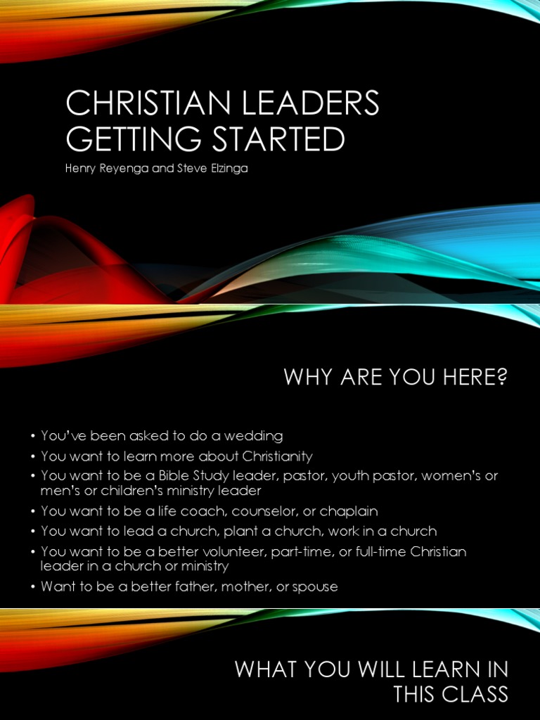 Christian Leadership Essentials Guide | PDF
