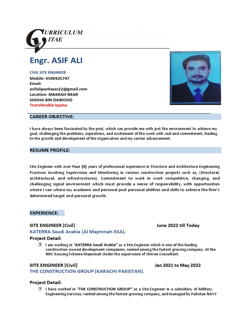 ASIF - Civil Eng | PDF | Concrete | Engineer