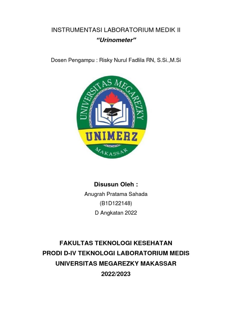 Fungsi dan Cara Kerja Urinometer | PDF