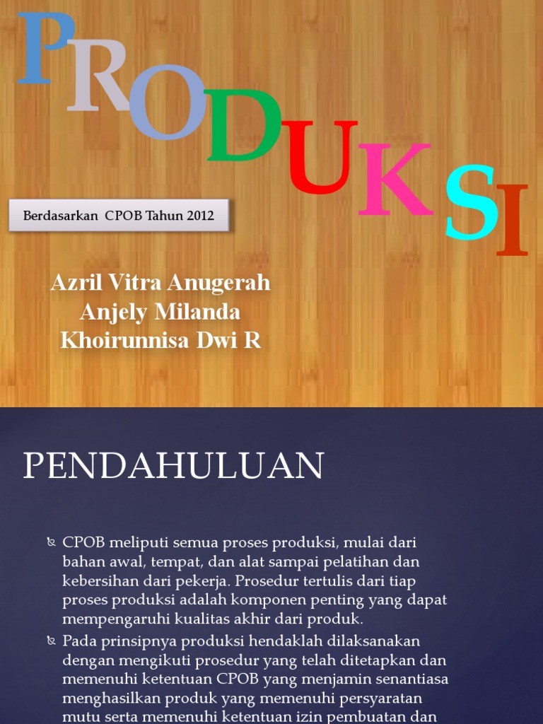 Cpob Ppt Pdf