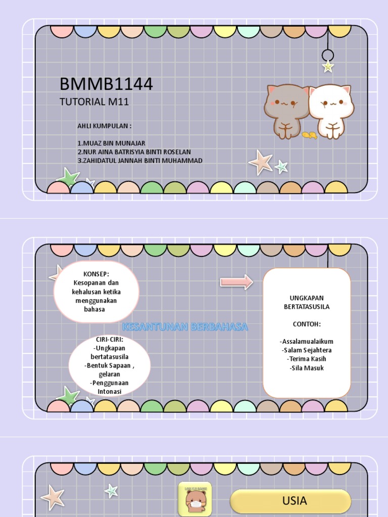 BMMB 1144 Tuto M11 | PDF