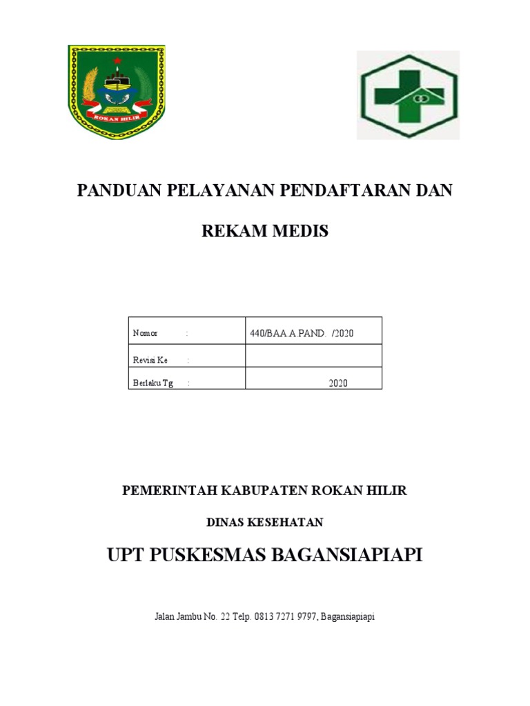 Panduan Pendaftaran Puskesmas | PDF