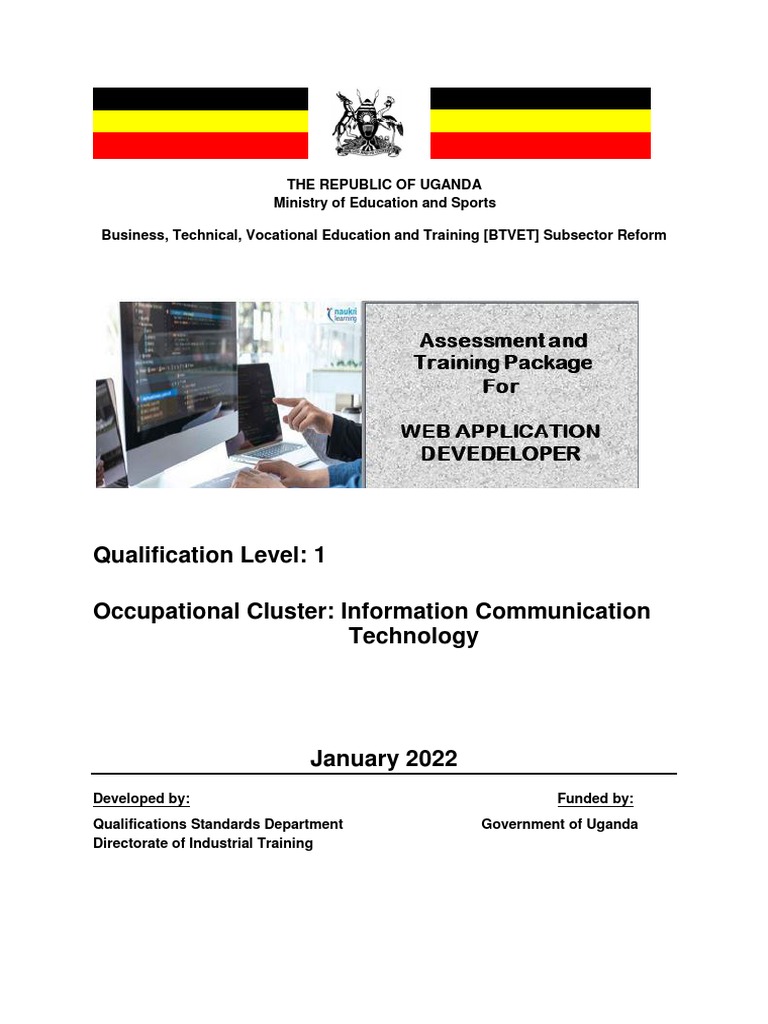 Atp Web Application Developer | PDF | Educational Assessment | Curriculum