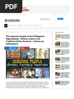 Cebuano Dialects: Bohol, Cebu, Davao | PDF | Vowel | Syllable