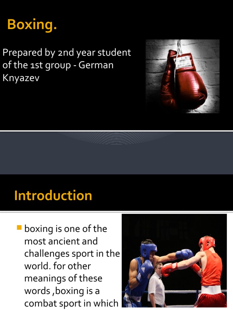 Overview of Boxing: History, Rules, and Safety | PDF | Social Science ...