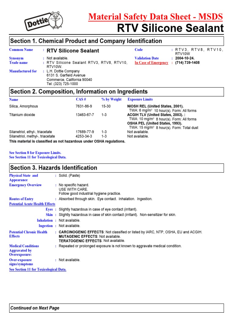 RTV 10 | PDF | Dangerous Goods | Personal Protective Equipment