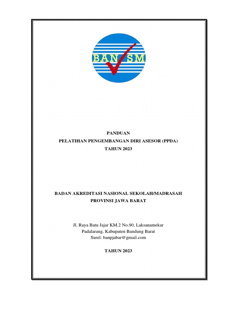Panduan PPDA 2023 Revisi 1 | PDF Panduan PPDA 2023 Revisi 1 | PDF