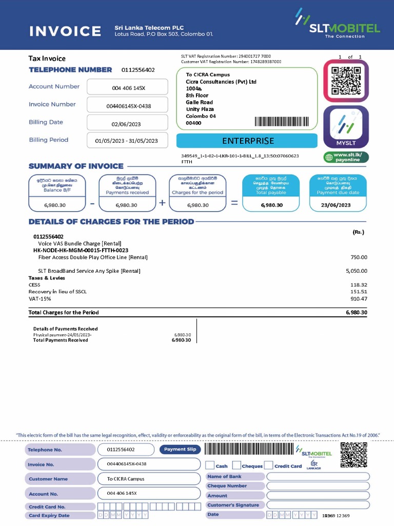 Enterprise: Tax Invoice | PDF | Services (Economics) | Economies