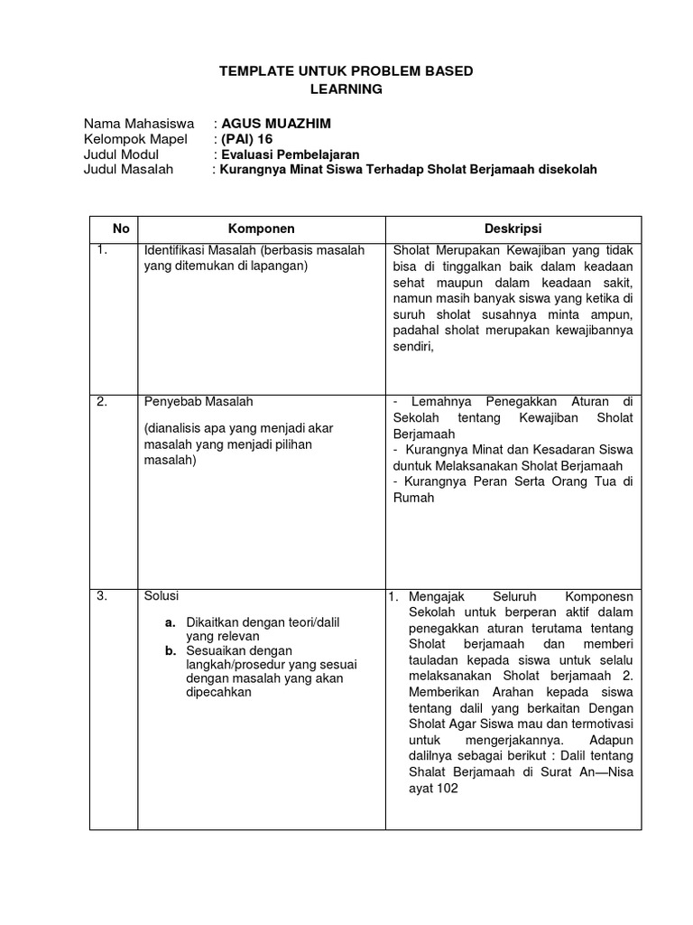 Tugas PBL New | PDF Tugas PBL New | PDF