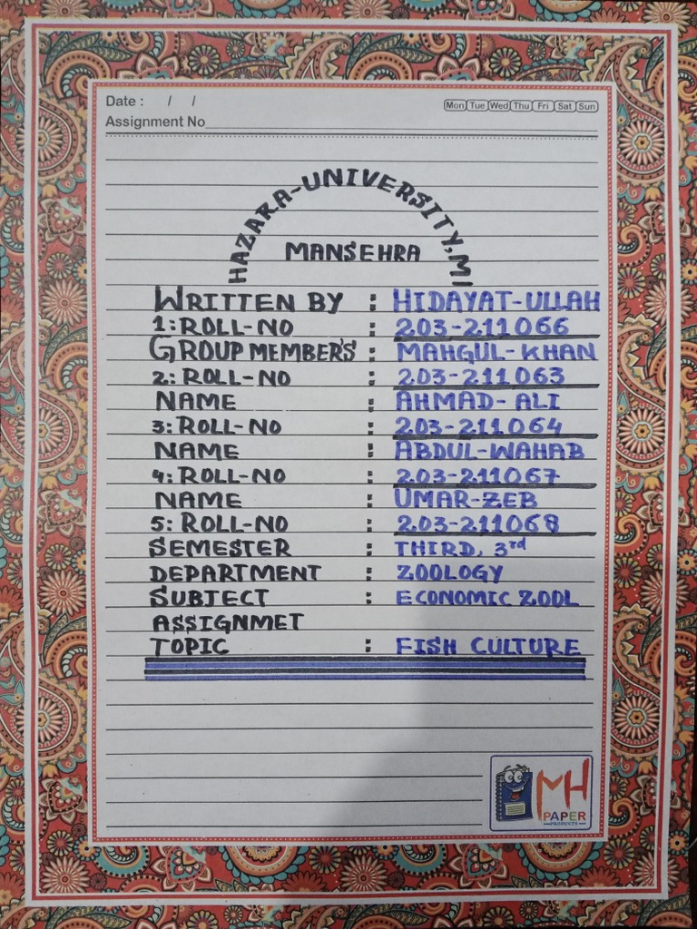 Economic Zoology Assignment | PDF