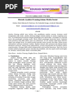 Analisis Framing Gamson dan Modigliani | PDF