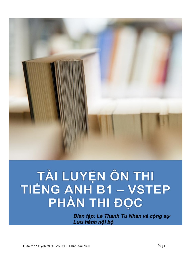 Huong Dan Thi Reading B1 Dai Hoc Da Nang Quan Trọng Pdf Speed Reading Drag Physics
