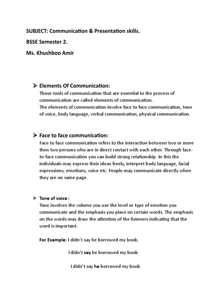 Communication Style Matrix in Presentation and Communication Subject ...