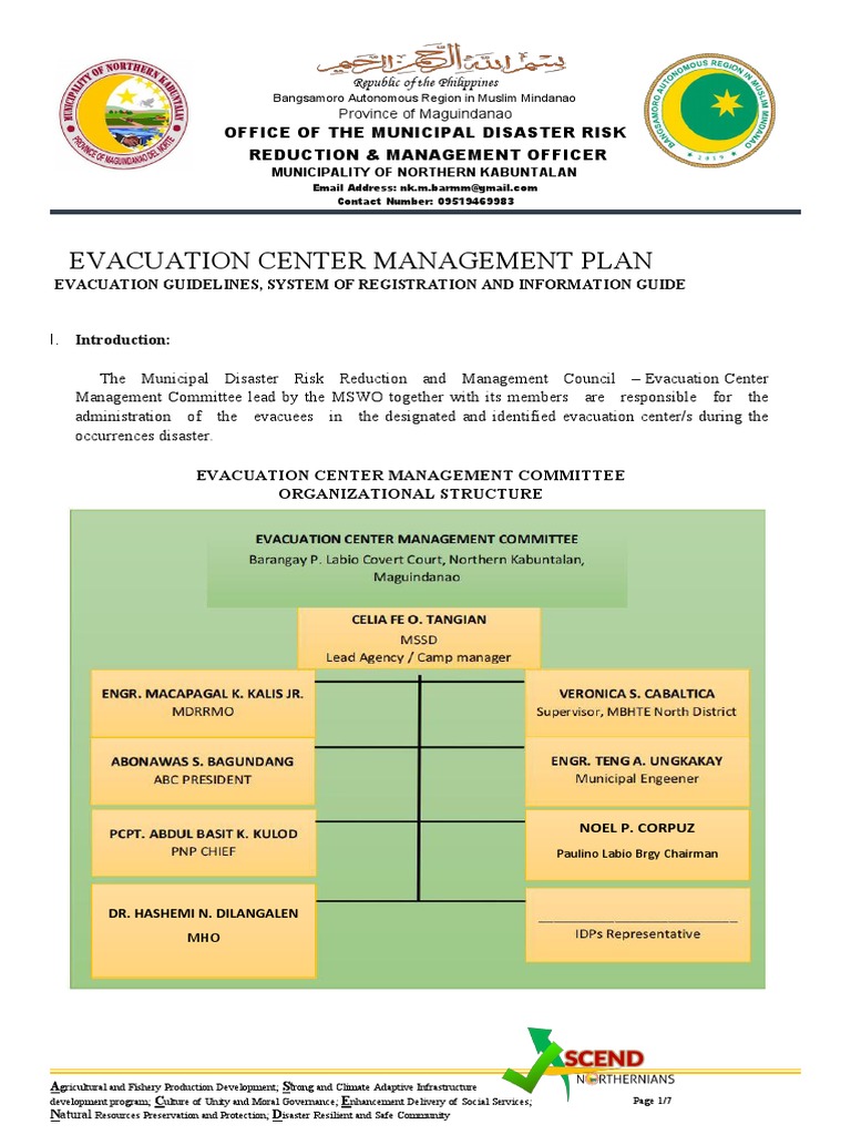 Camp Management 1 | PDF | Emergency Evacuation | Emergency Management