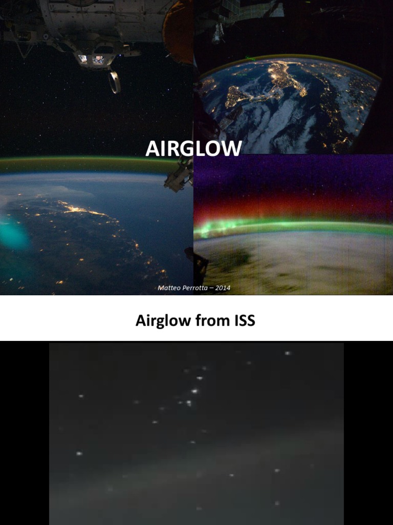 Air Glow | PDF | Emission Spectrum | Sky