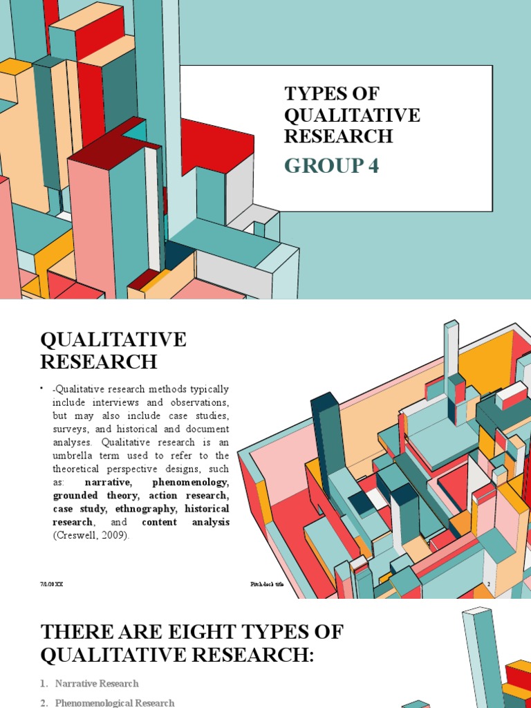 Types of Qualitative Research | PDF