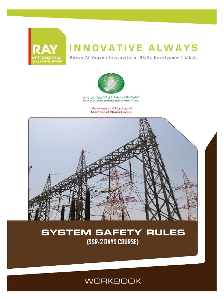 OMN-TRA-SSR-OETC-Course Workbook 2days | PDF | Risk | Safety