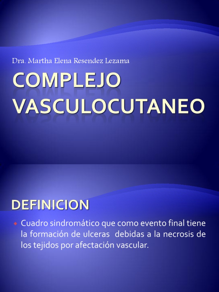 Complejo Vasculocutaneo Pdf Vena Especialidades Medicas